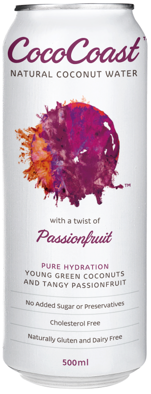 Passionfruit Coconut Water | Cococoast - Australia